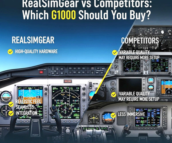 RealSimGear vs Competitors: Which G1000 Should You Buy? – FlightSimZone