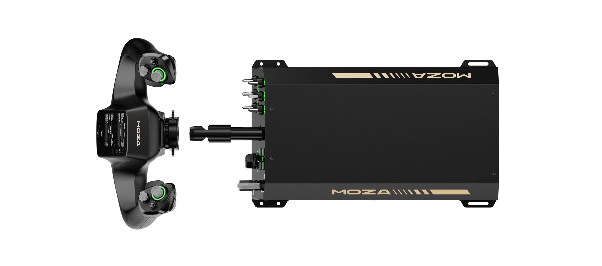 Moza AY210 Force Feedback Yoke Base | FlightSimZone